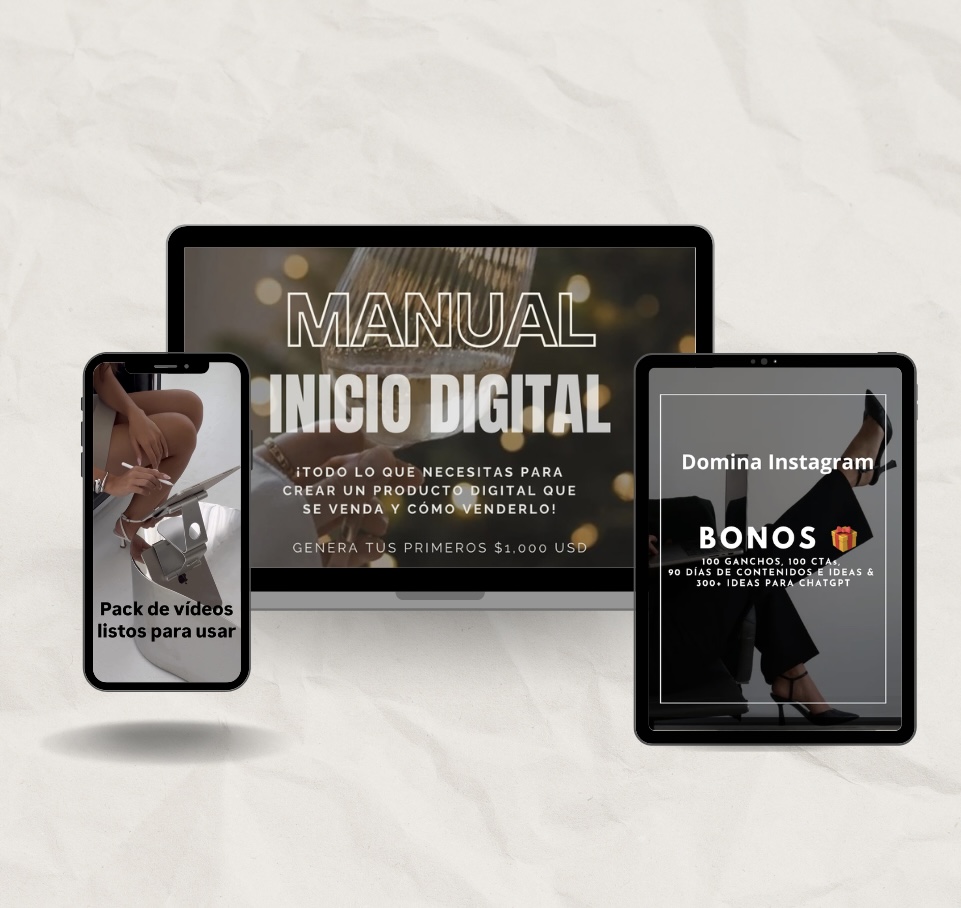 Manual de Inicio Digital - Juny Carolina García H. | Hotmart