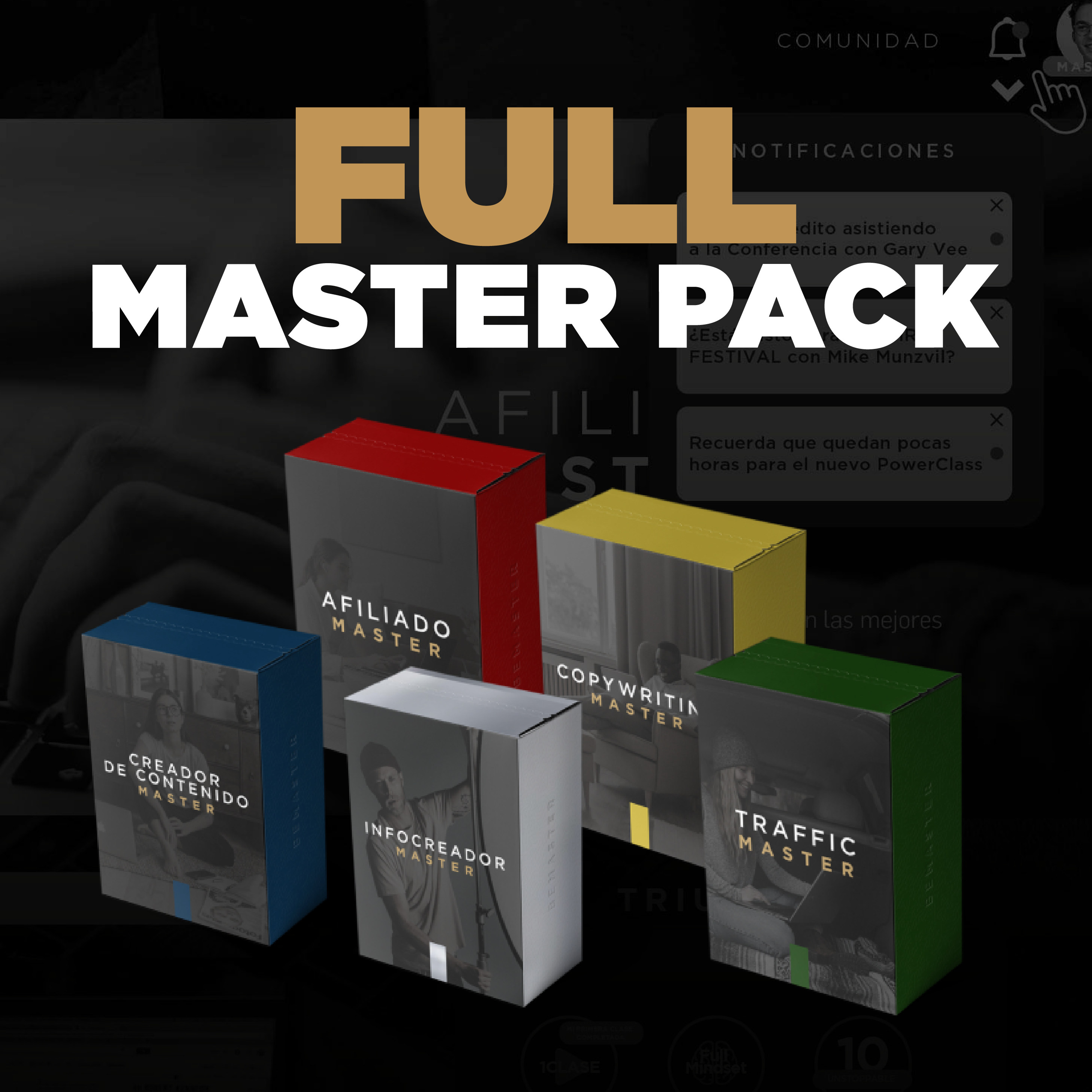 FULL MASTER PACK TM - BeMaster | Hotmart
