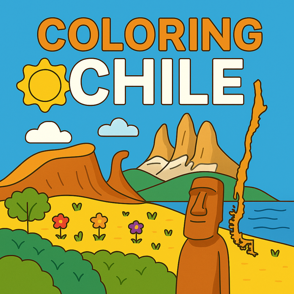 Coloring Chile - Francisca Yanez Torrealba | Hotmart