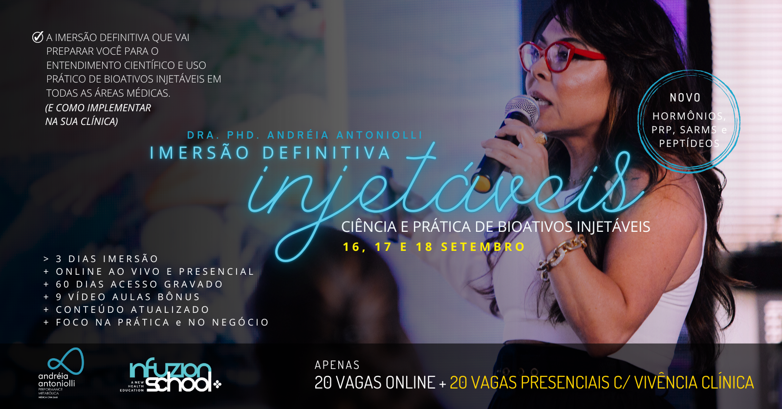 CERTIFICAÇÃO MASTER INFUZER - A fusão do uso de Hormônios e Bioativ...