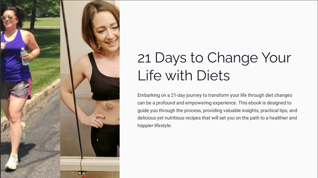 21 days to change your life