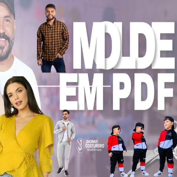 Moldes em PDF