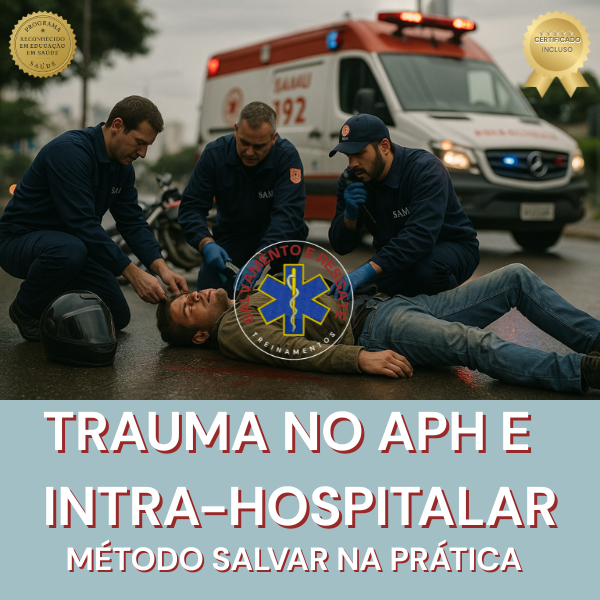 TRAUMA NO APH E NO INTRA-HOSPITALAR – Foco na Prática - Salvamento...