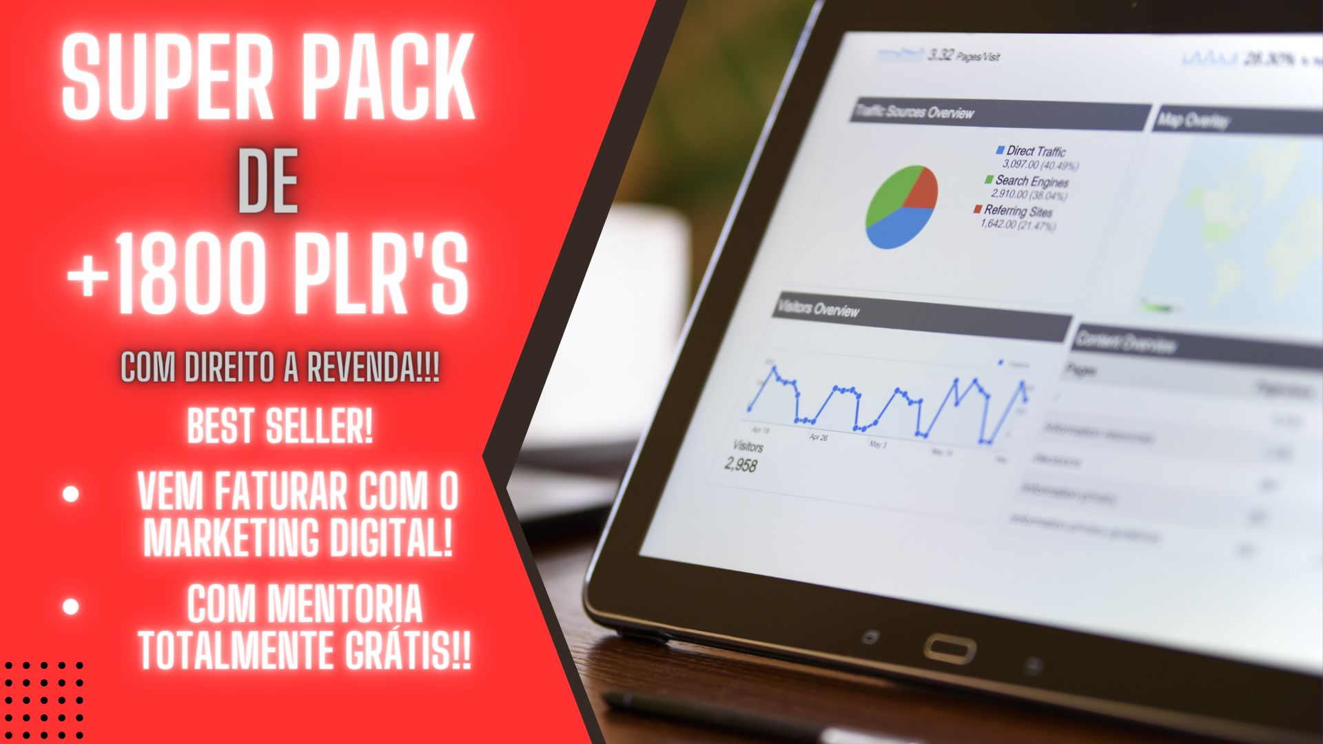 SUPER PACK DE +1800 PLR’S COM DIREITO DE REVENDA! - Simão Nunes