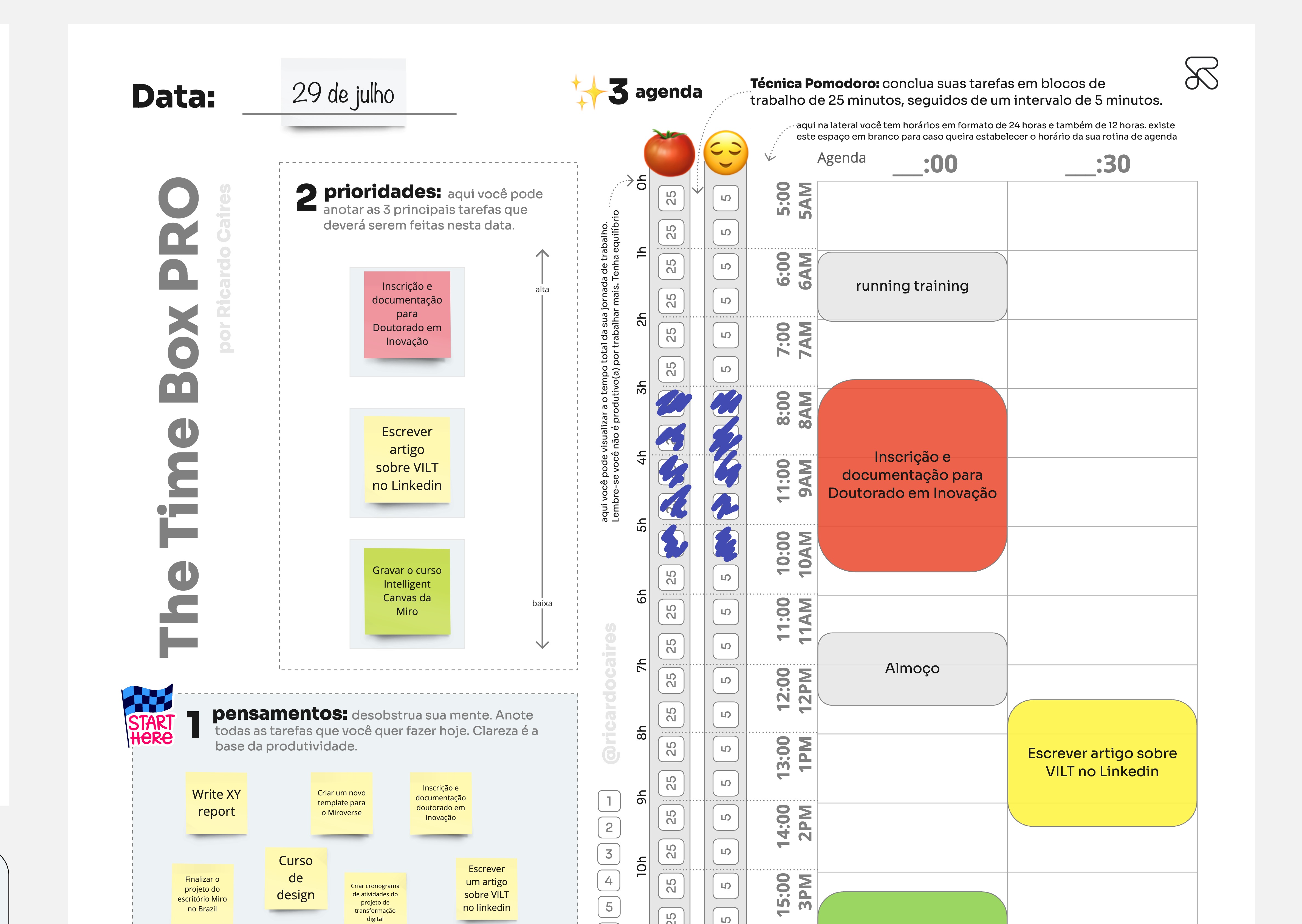 The Planner Time Box PRO - PDF