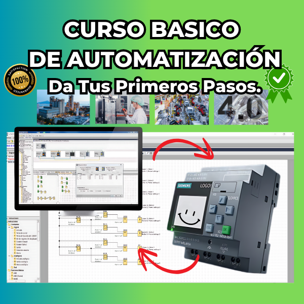 Automatización de Procesos con PLC Compactos, tus Primeros 6 Proye...