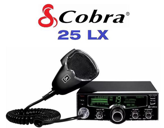 Manual em Português COBRA 25 LX Rádio