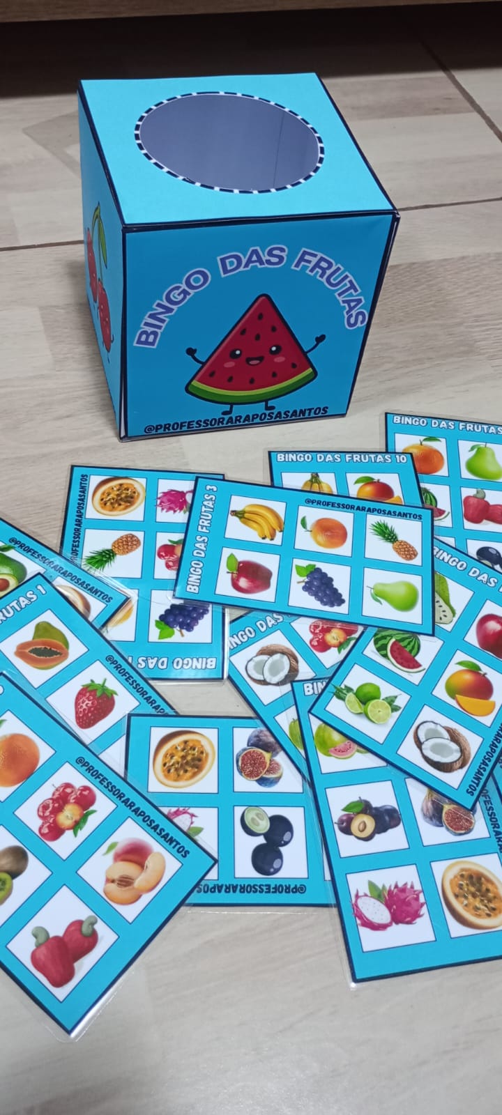 Bingo das frutas - Professora Raposa | Hotmart