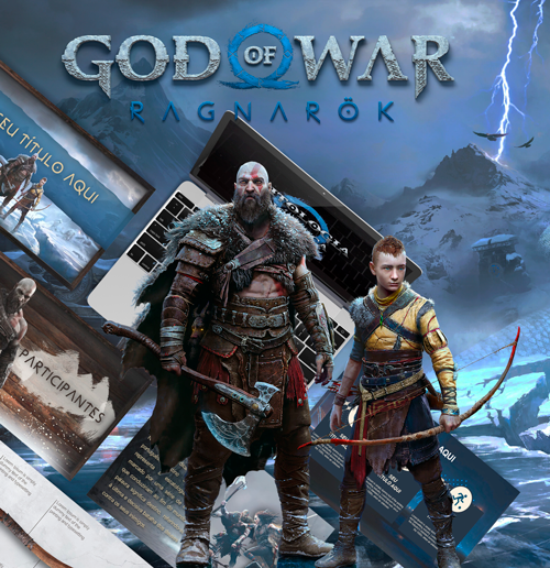 God of War Ragnarok - Template de PowerPoint - Marcelo Setubal | Ho...