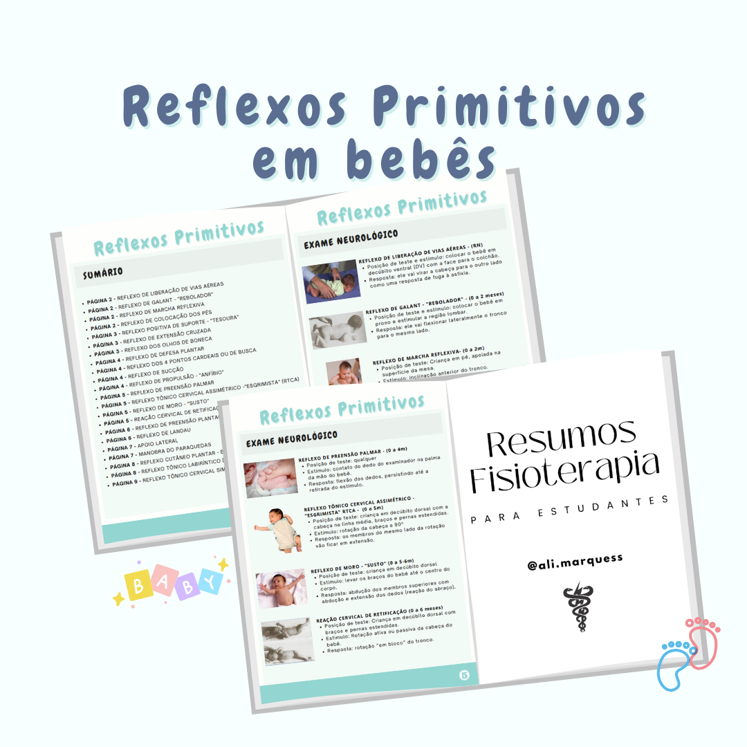 Reflexos Primitivos em bebês