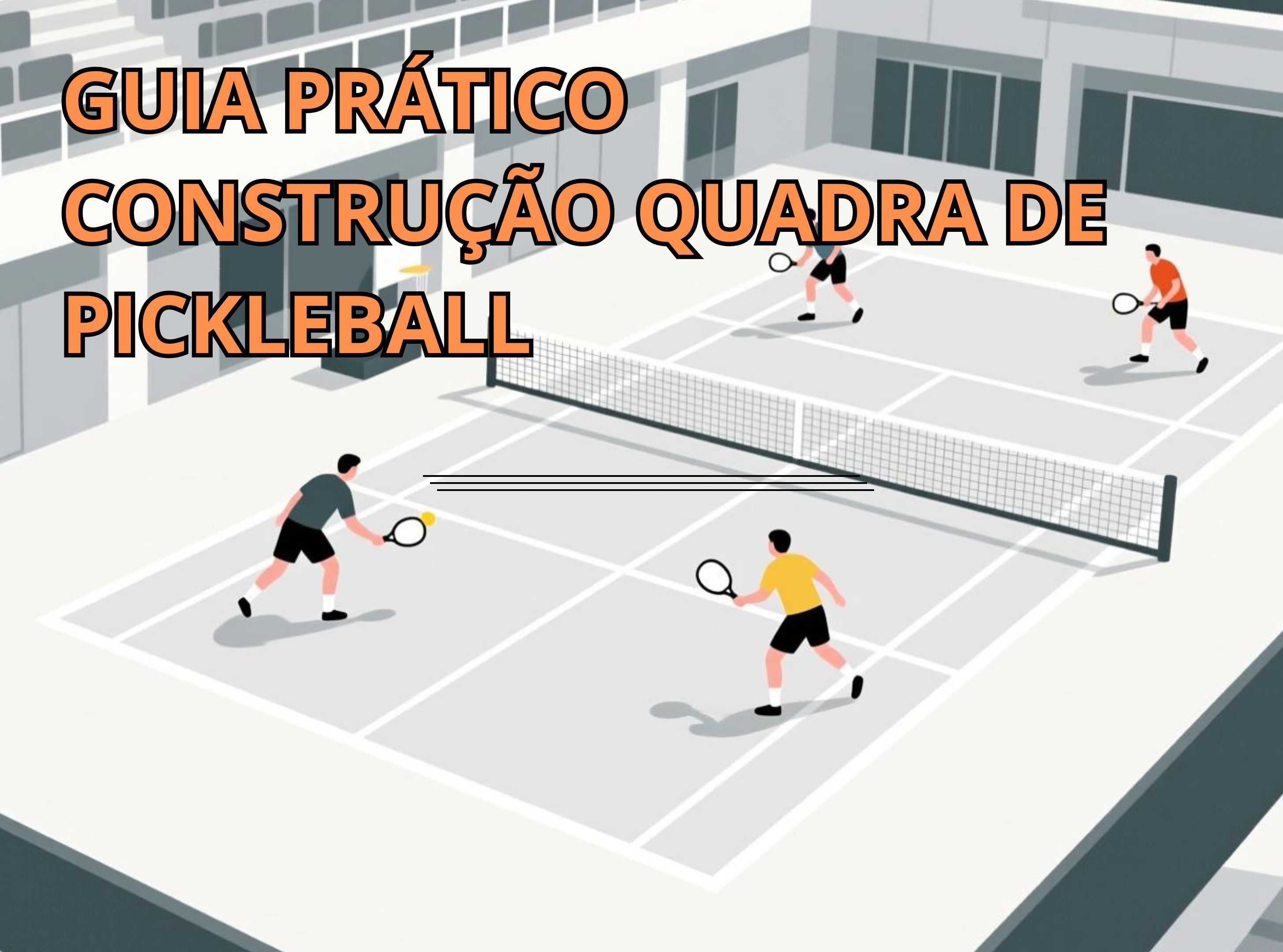 Guia prático para construção de Quadra de Pickleball - Caio Uller
