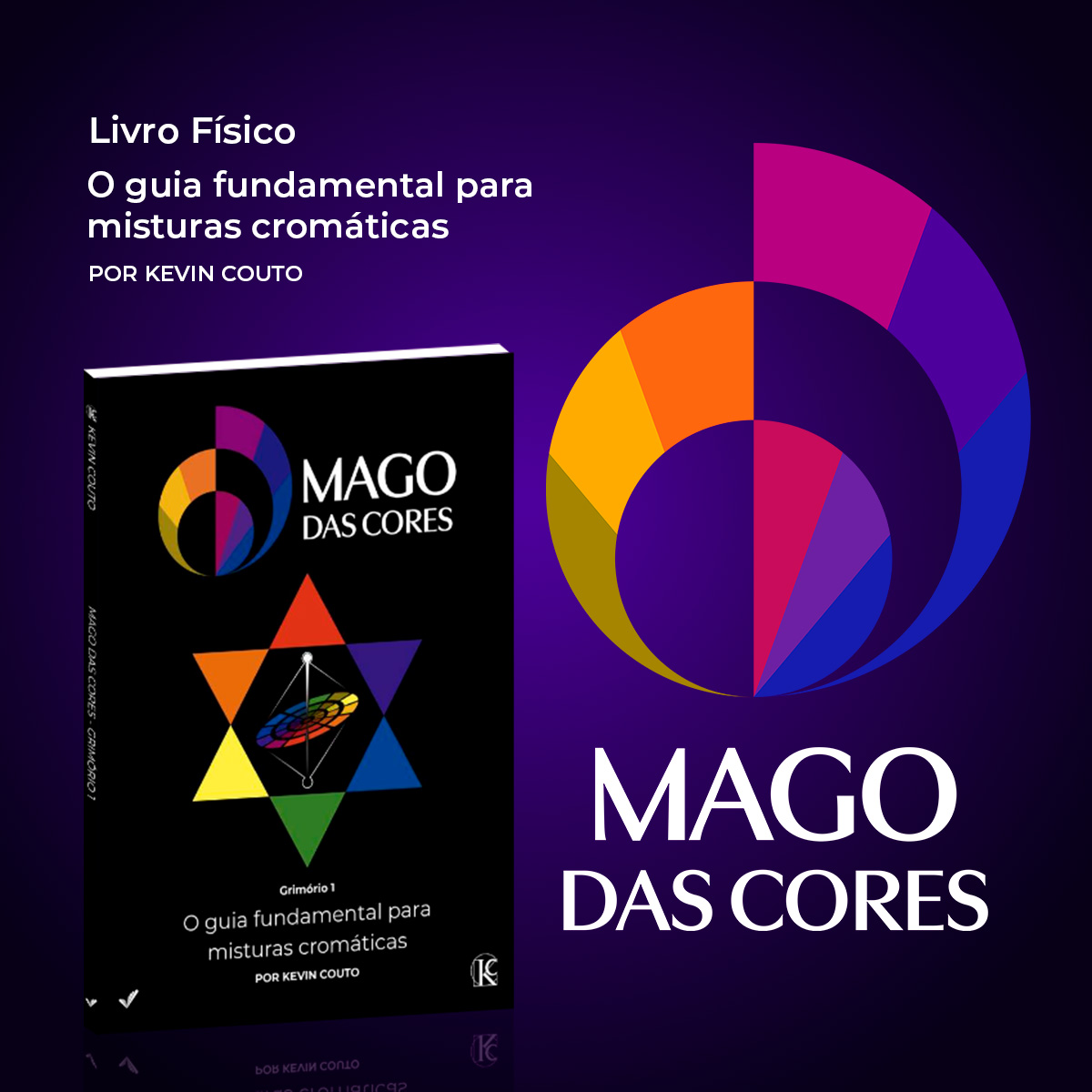 Mago das Cores – Grimório 1 - Livro Físico - Kevin Couto | Hotmart