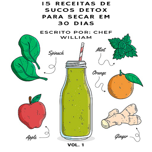 15 receitas de suco detox para você secar em 30 dias!!! - William s...