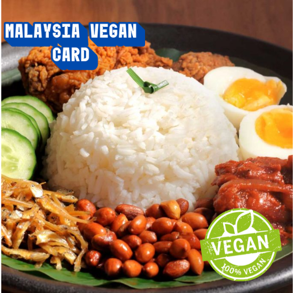 Detailed Restaurant Vegan Card (Malaysia) - eMaster | Hotmart