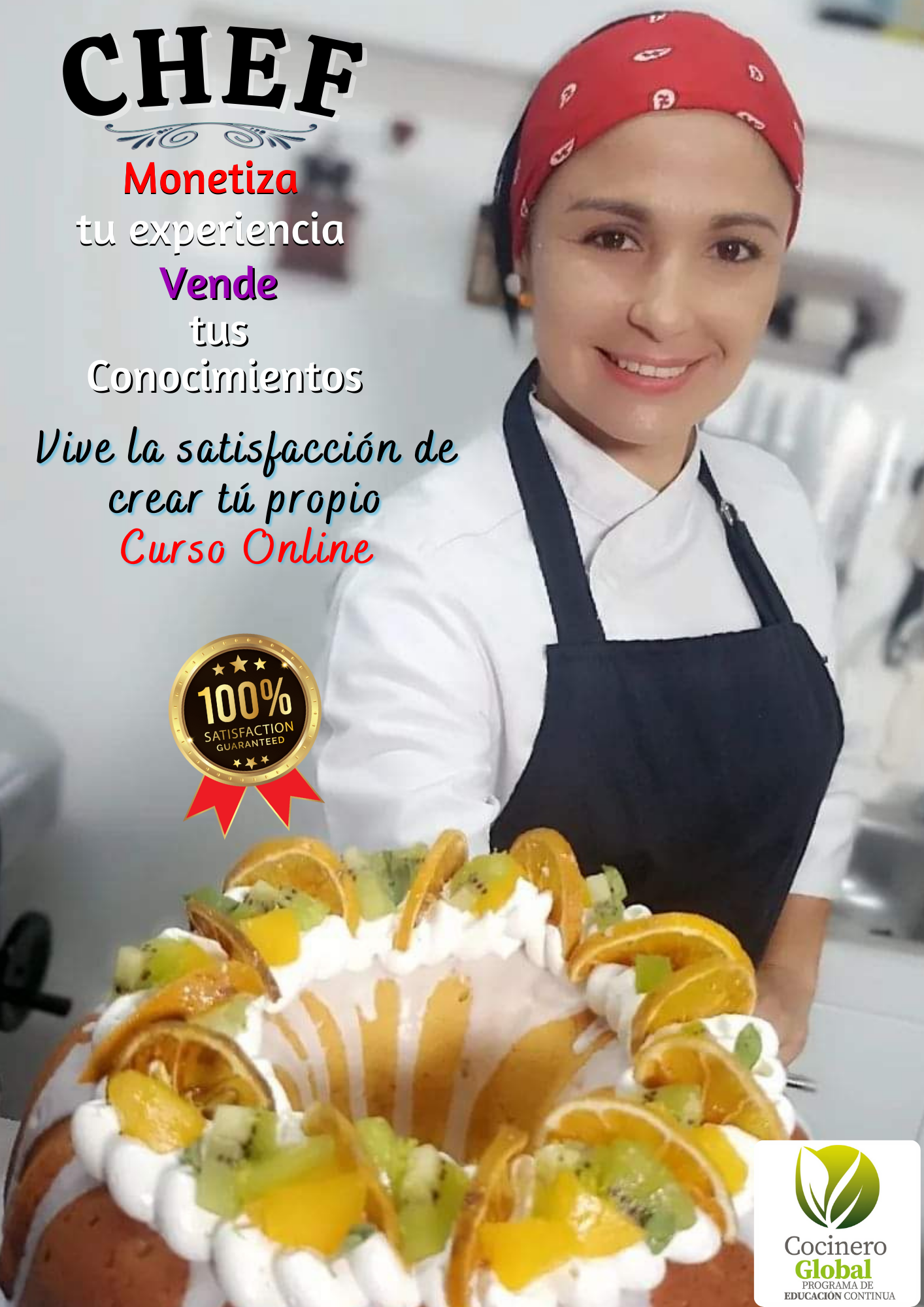 Chef - Monetiza Tus Conocimientos, Vende Tu Experiencia. - Chef Diego Santos | Hotmart