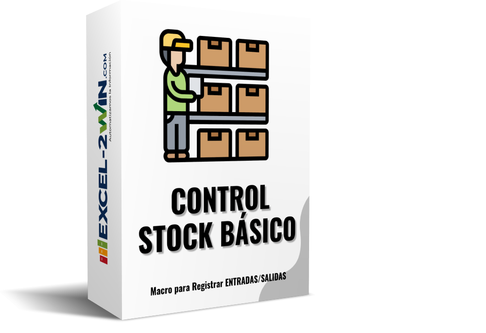 Plantilla Excel Inventario - Control de Stock: Entradas y Salidas