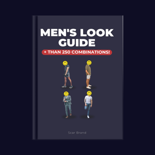 Men's look guide + than 250 combinations! - eBook