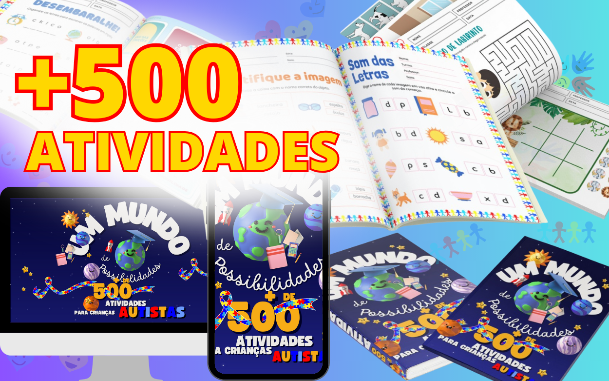 +500 Lições e Atividades TEA - Nexo Hub ltda. | Hotmart