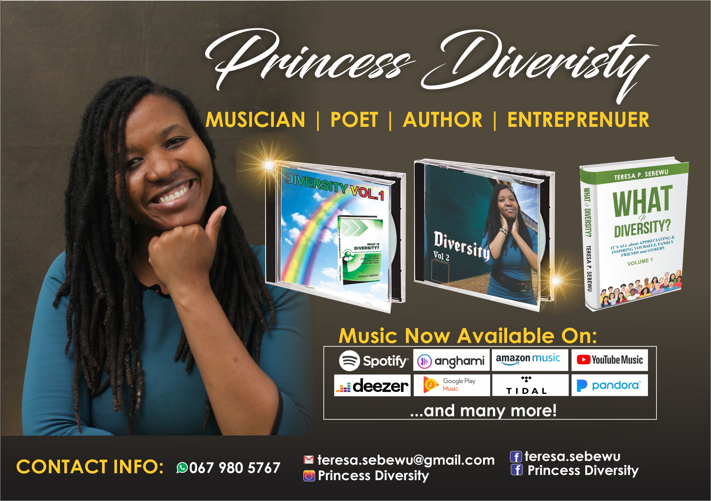 Building Step by Step With Princess Diversity - Teresa Phumla Sebewu ...