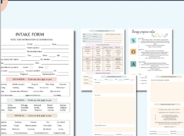 Therapy Form Packet