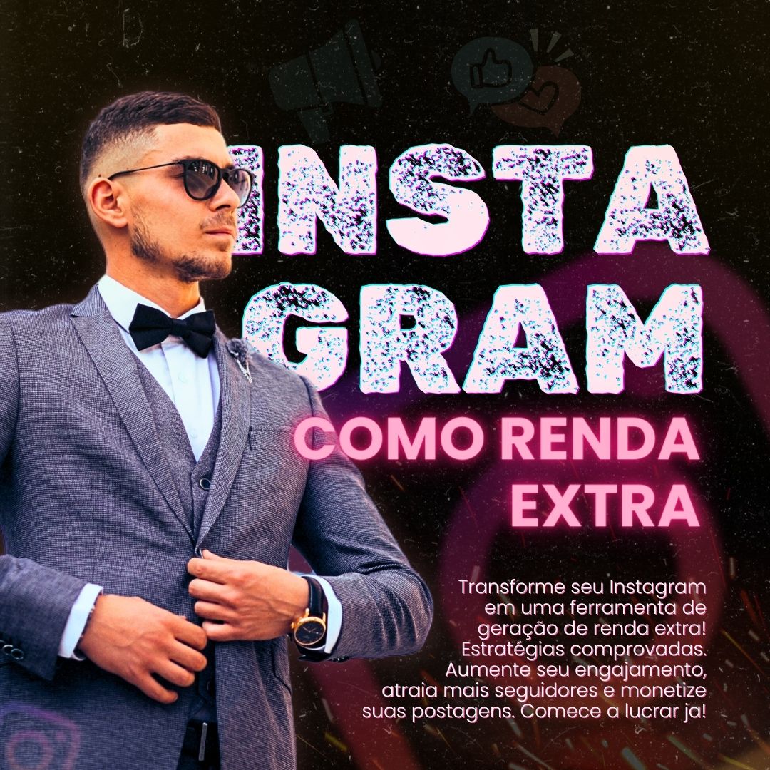 Instagram como renda extra - Eric Marlon | Hotmart
