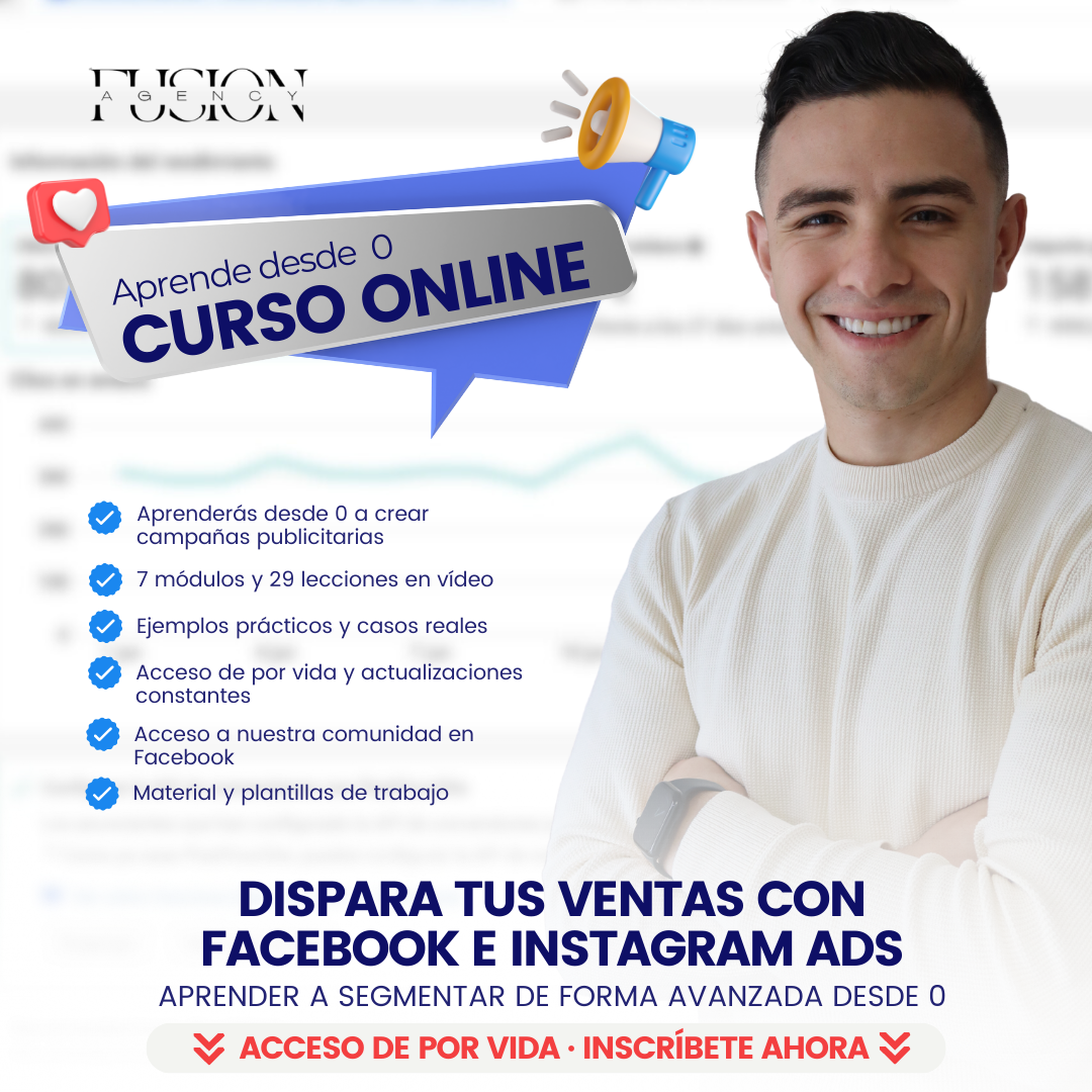 Dispara tus ventas con Facebook e Instagram Ads