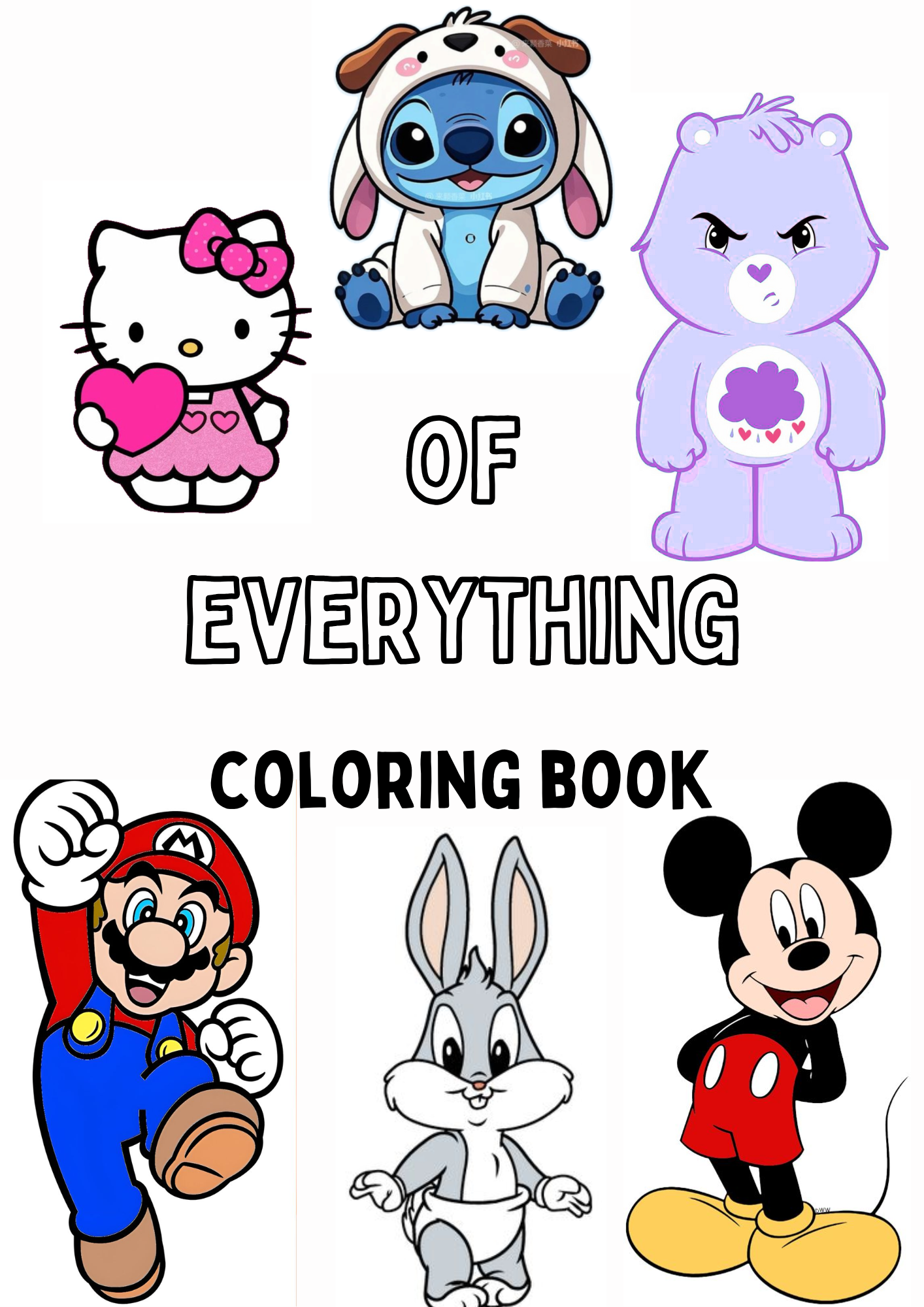 coloring books of everything