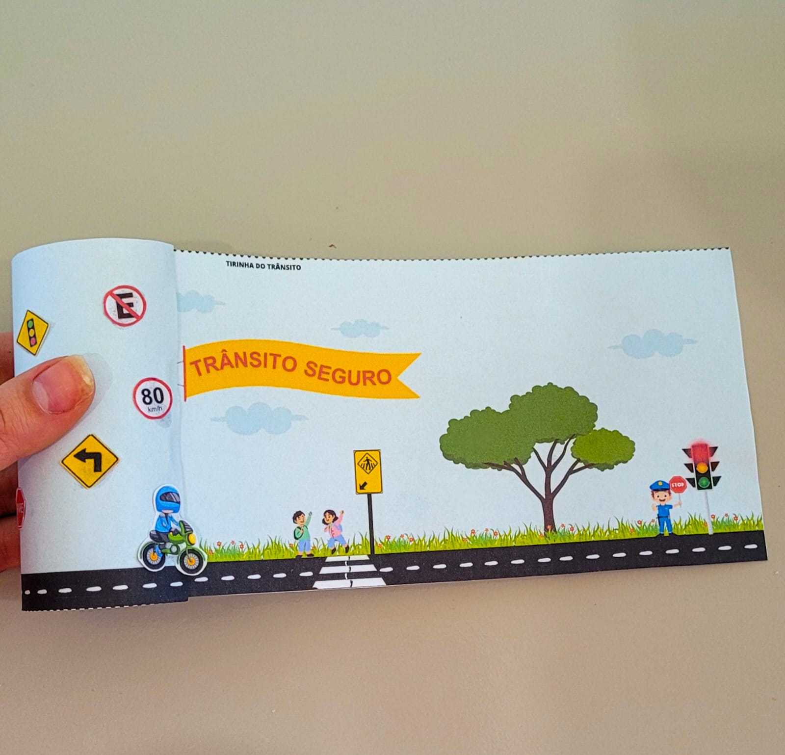 Trânsito Seguro - Rolinho Interativo