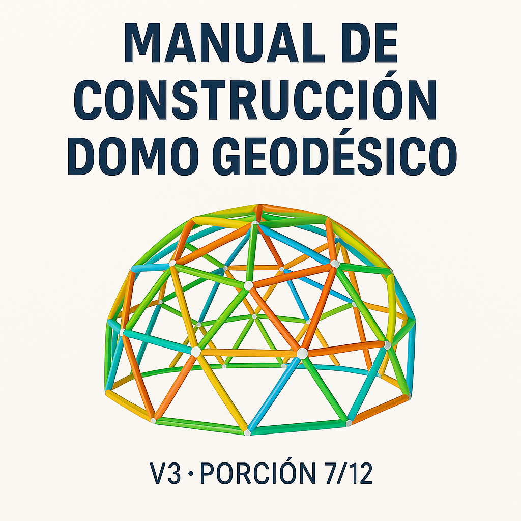 Manual de Diseño: Domo Geodésico V3 (Good Karma) - Ing. Alexis Nava...