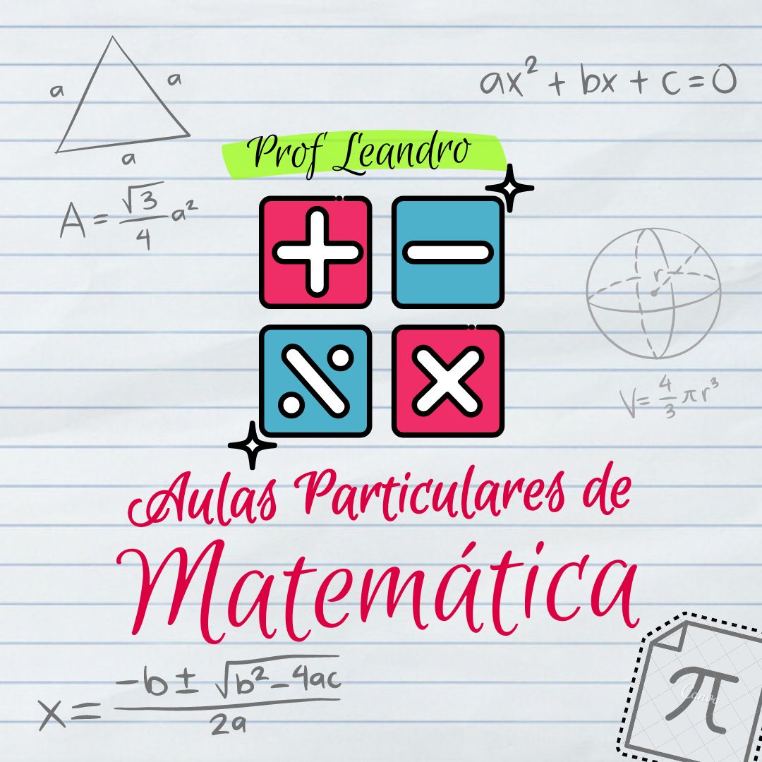 Aulas Particulares de Matemática - Leandro Cardoso Monteiro | Hotmart
