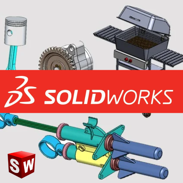 Pack Solidworks Piezas, Ensambles y Planos de Diseños - Learning 0n...