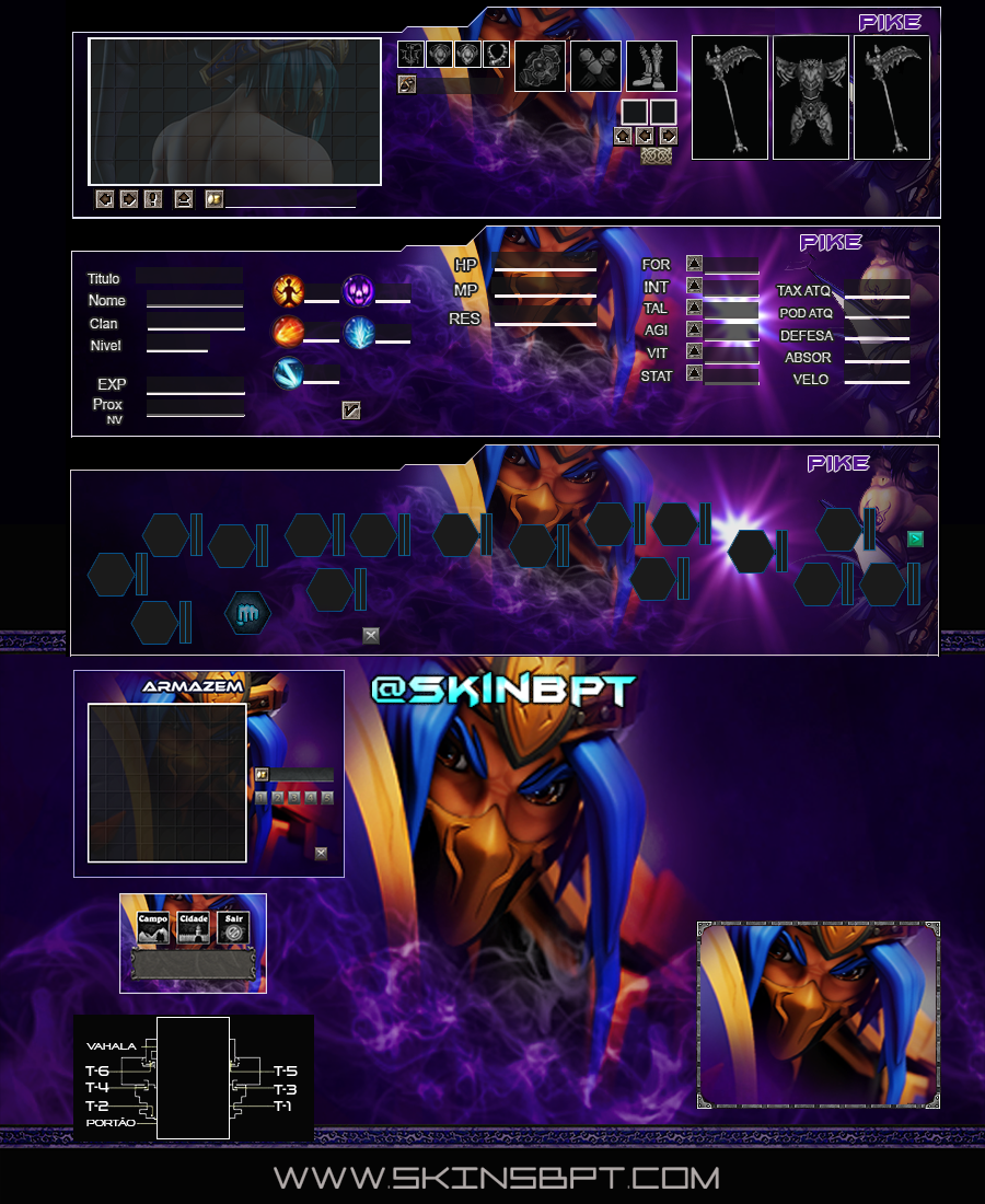 skin pike - claudio sergio garcia junior | Hotmart