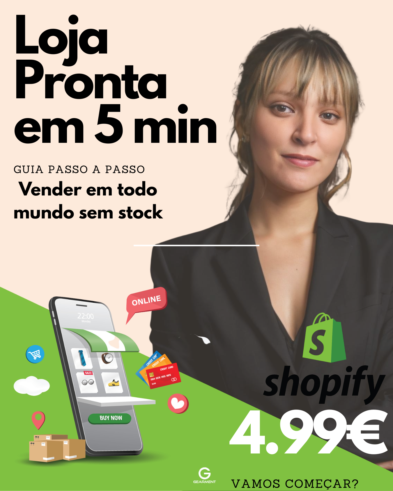 Loja pronta Shopify em 5 Min + BONUS de TEMAS