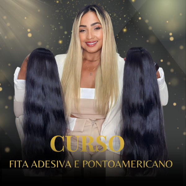 CURSO 2 em 1 FITA ADESIVA E PONTO AMERICANO