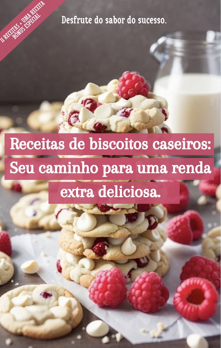 Receitas de Biscoitos Caseiros: Seu caminho para uma renda extra deliciosa.