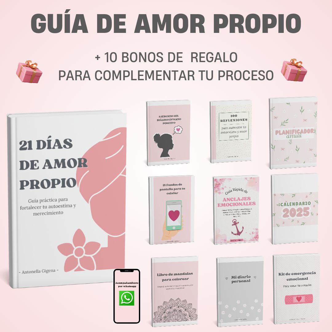 21 días de Amor Propio - Guía práctica para fortalecer tu autoestim...