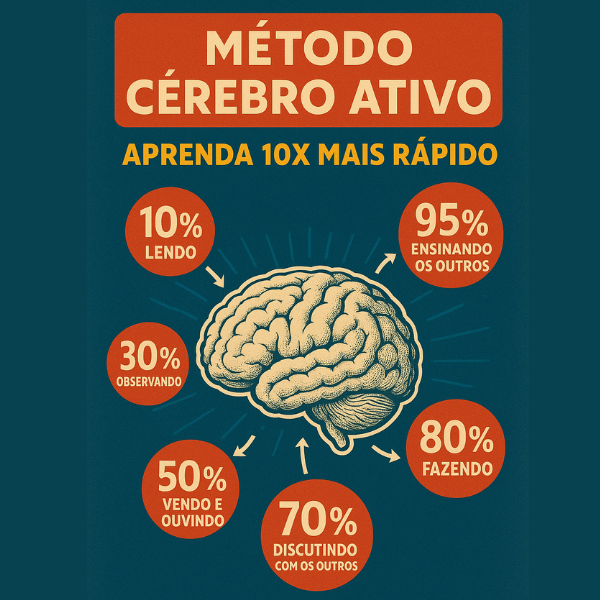 Método Cérebro Ativo: Aprenda 10x Mais Rápido - Edmilson Arruda Jr ...