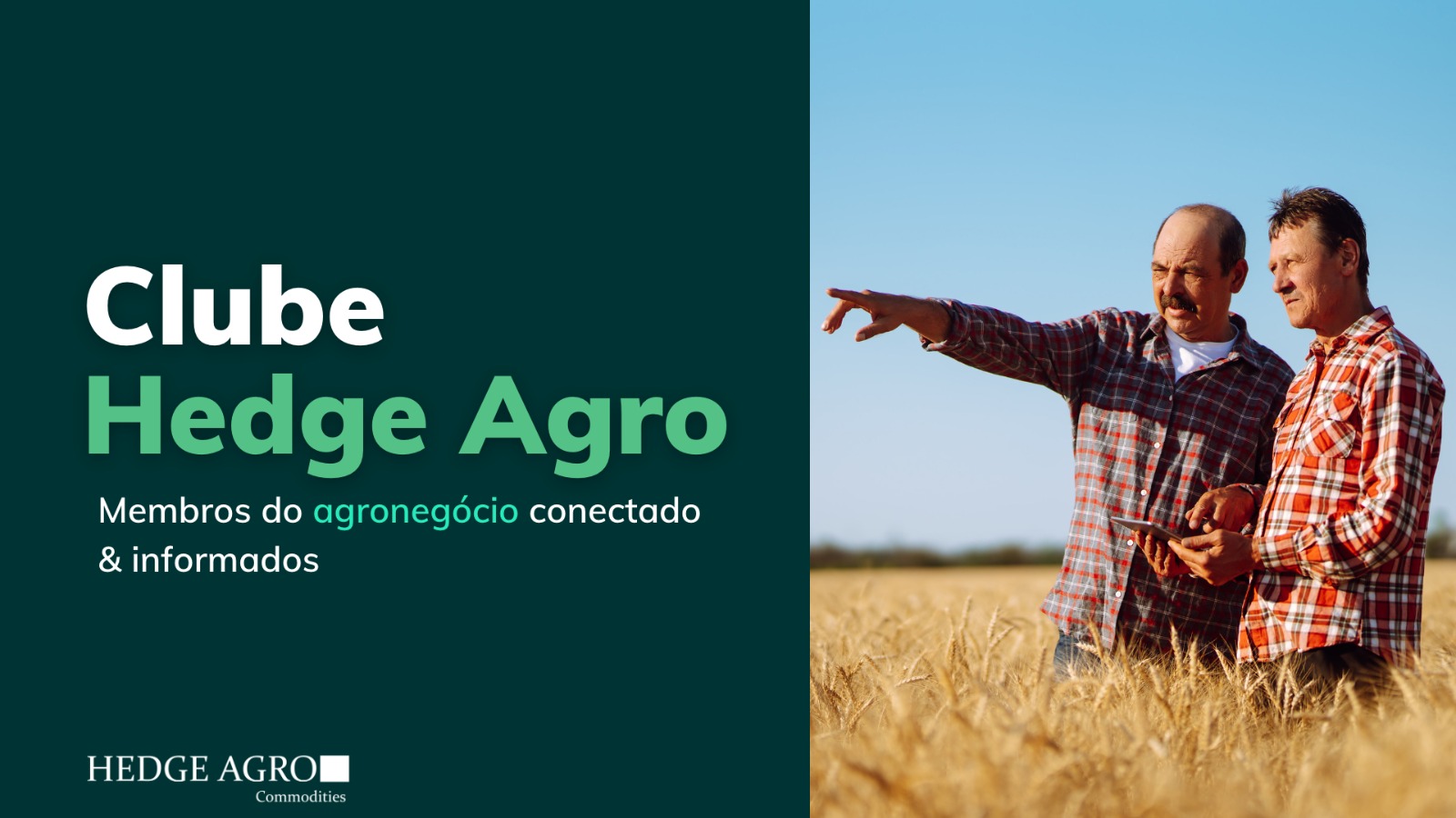 Clube Hedge Agro - Hedge Agro Consultoria Lltda | Hotmart