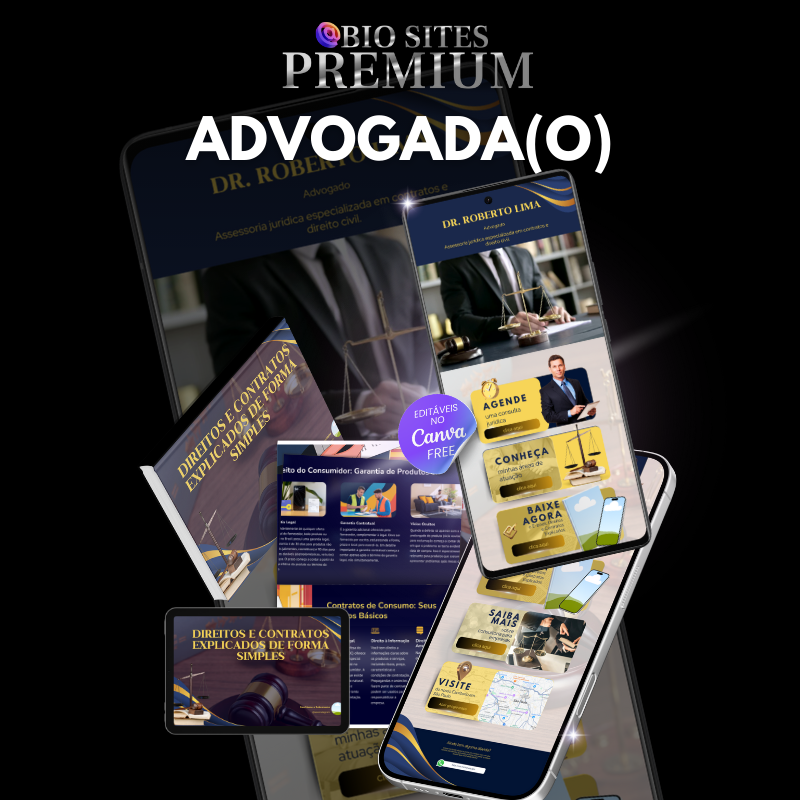 Bio Site Premium - ADVOGADA (O)