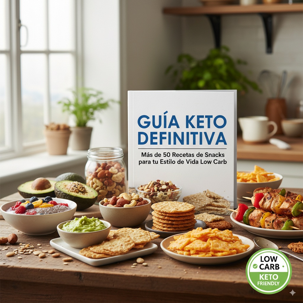 Guía Keto Definitiva: Más de 50 Recetas de Snacks para tu Estilo de ...