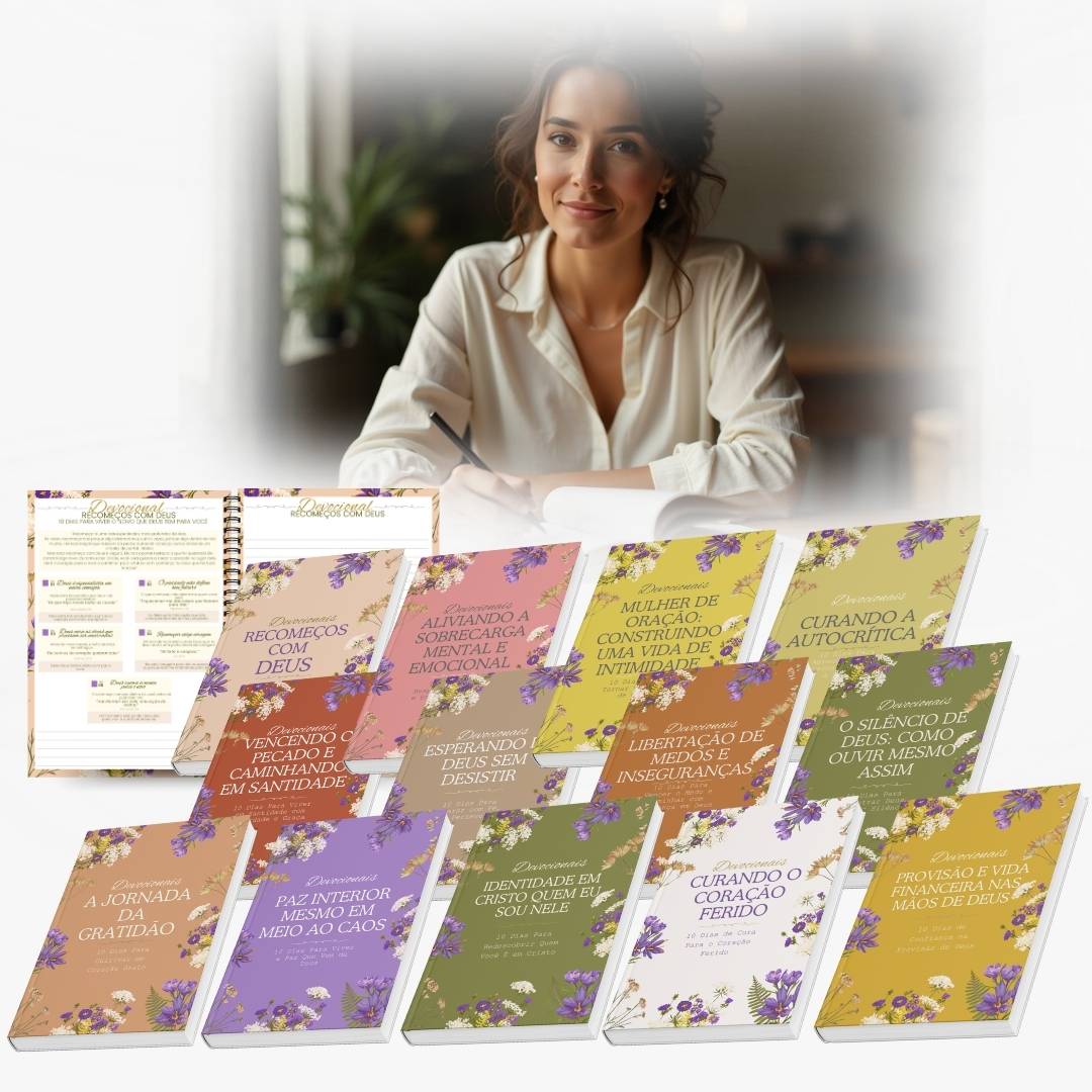 Kit Completo Devocional Mulher Restaurada - InfoDigitall | Hotmart
