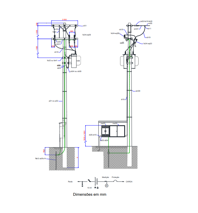 ELEKTRO_POSTO DE TRANSFORMAÇÃO ATÉ 300KVA - T&M Projetos | Hot...