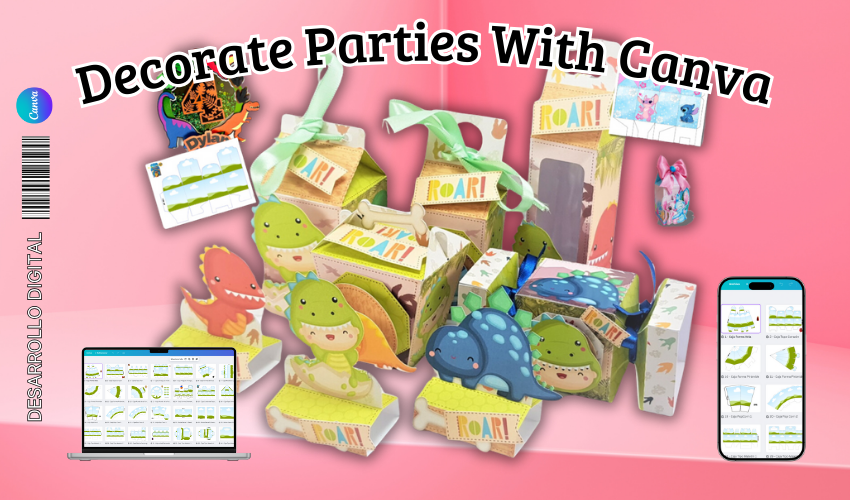 Decorate Parties With Canva