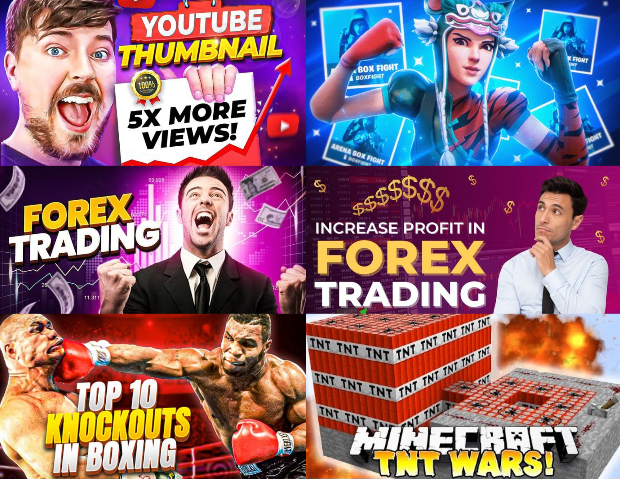 I will do amazing youtube thumbnails cover design