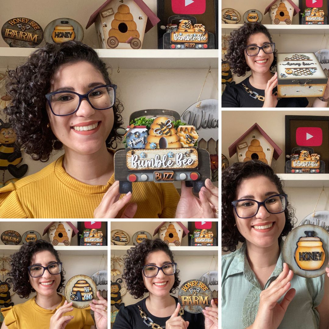 Bee Happy by Pam Ateliê - Pamela Verissimo | Hotmart
