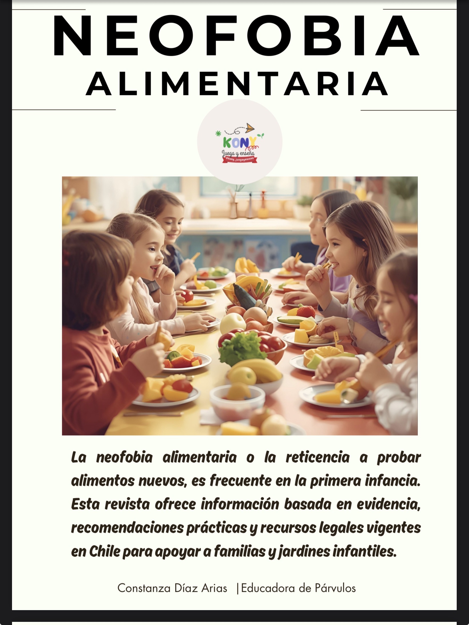 Revista Neofobia Alimentaria | Hotmart