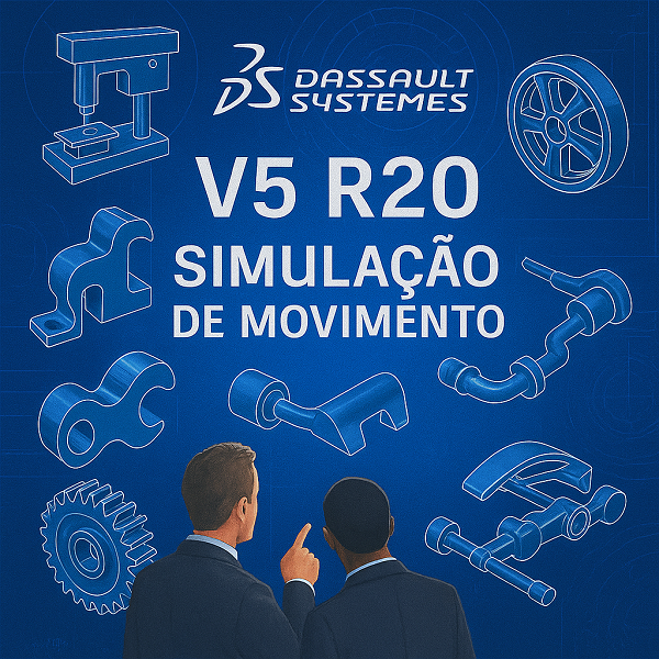 Curso CATIA V5R20 DMU KINEMATICS - Ben-Hur Demetrius | Hotmart