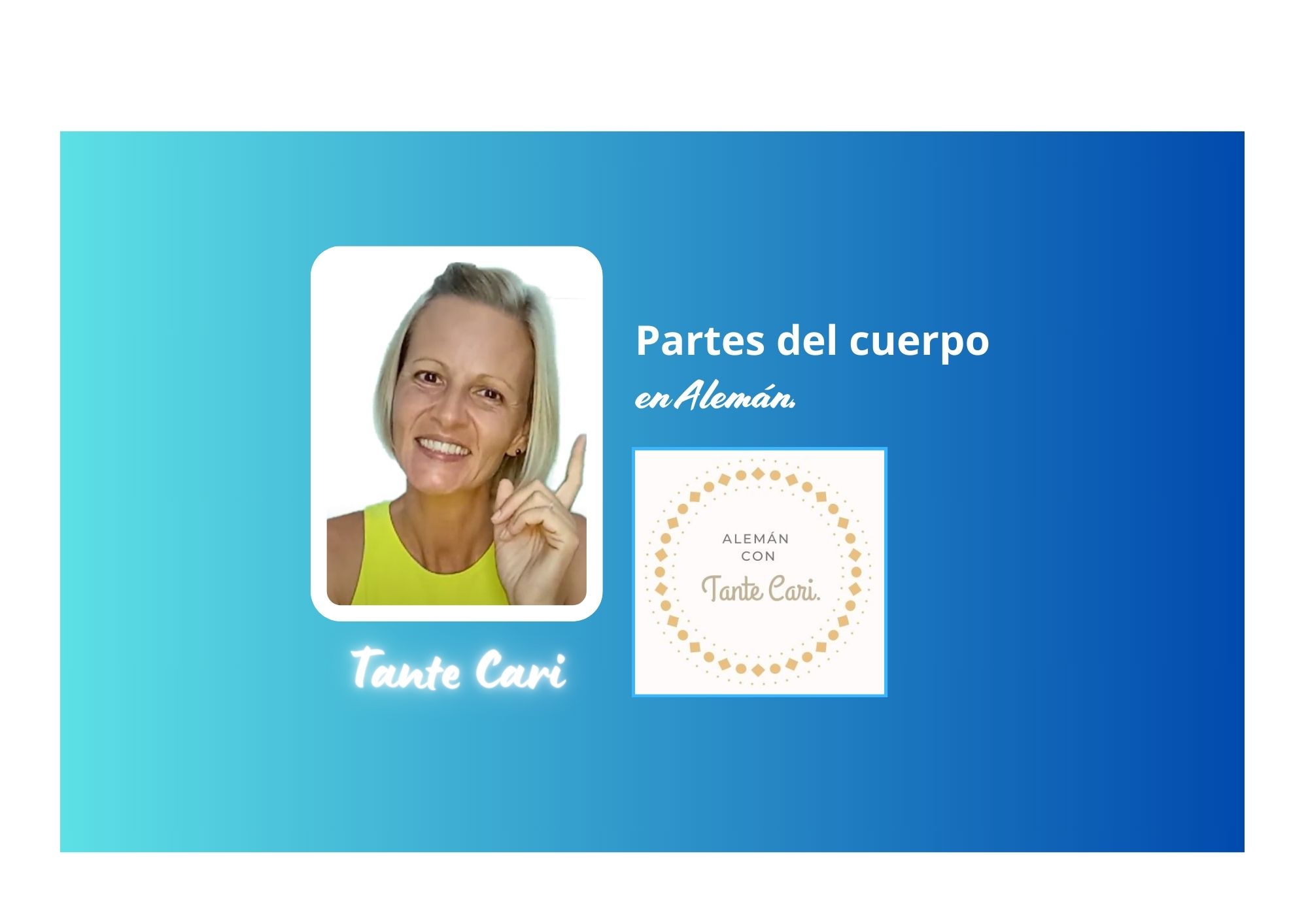 Movemos nuestro cuerpo y aprendemos Jugando, en Español y Alemán