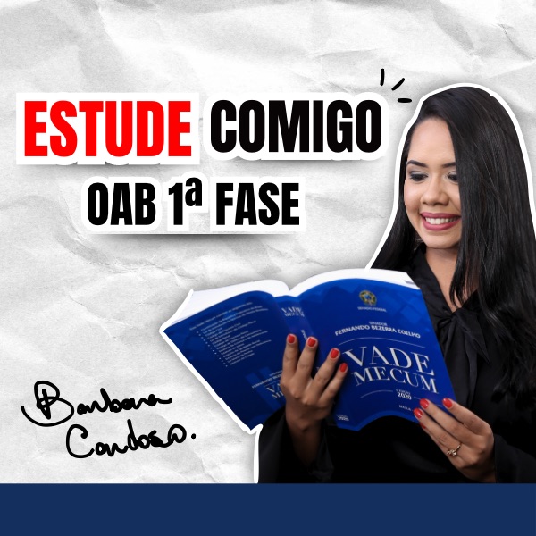 Estude Comigo OAB 1ª fase - Barbara Yolanda Cardoso | Hotmart
