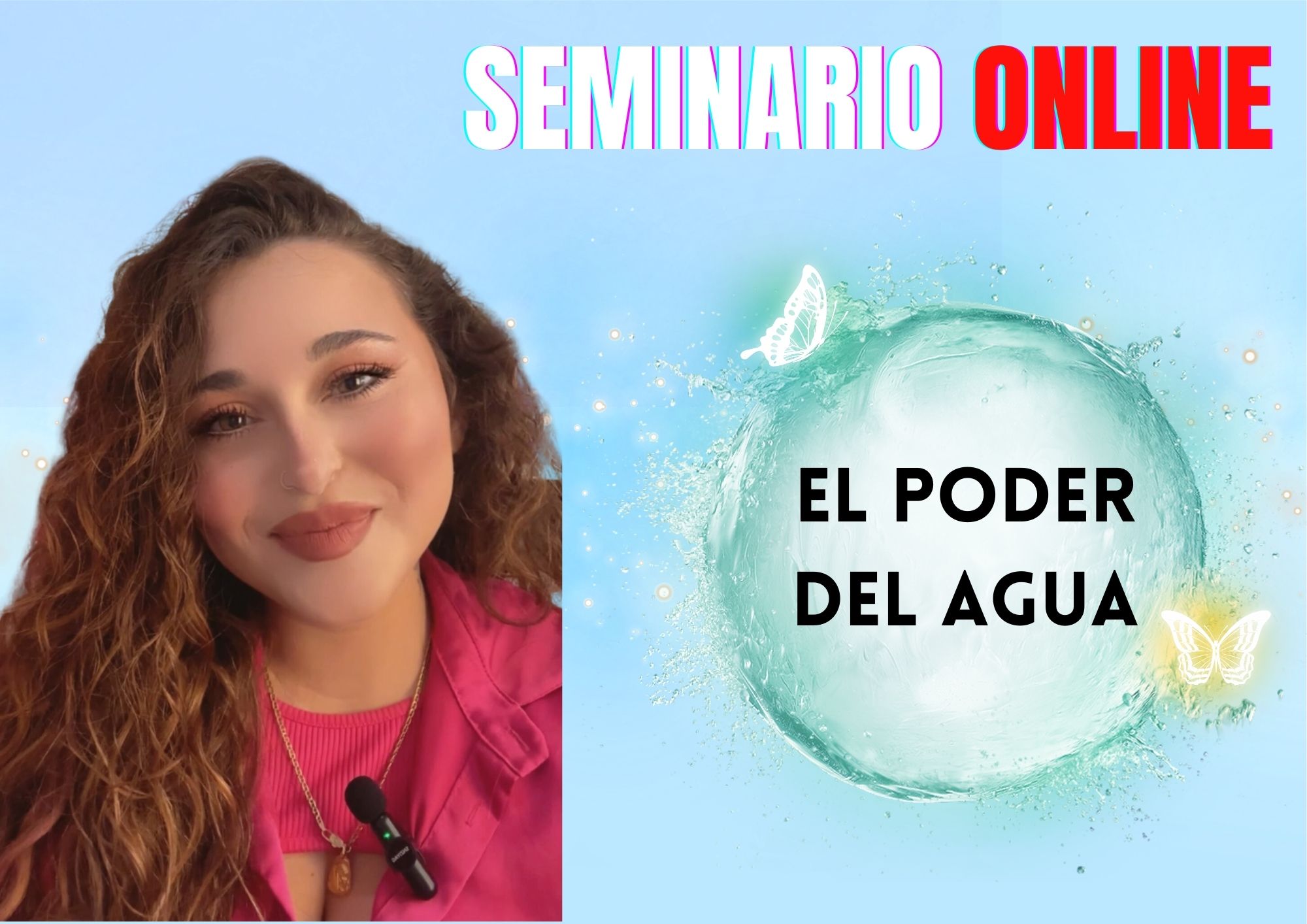 Seminario gratuito EL PODER DEL AGUA - Ana Parada | Hotmart